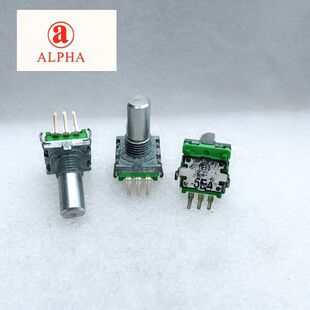 台湾 ALPHA EC11 编码器 不带开关 不带档，铜脚 外观差-阿里巴巴