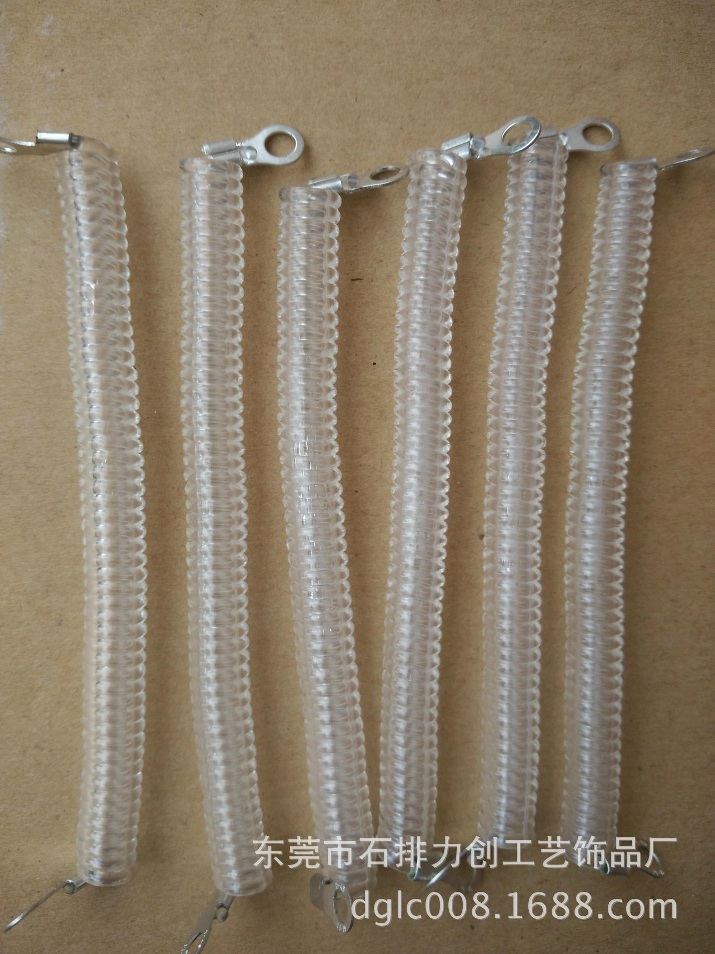 厂家批发弹力失手绳 伸缩塑料弹簧手机绳 带端子检具弹簧绳-阿里巴巴