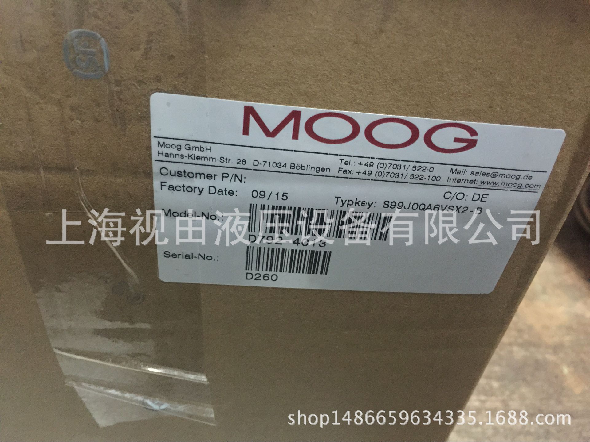 MOOG 穆格伺服阀D634-371C，D634-346C，D634-314C-阿里巴巴