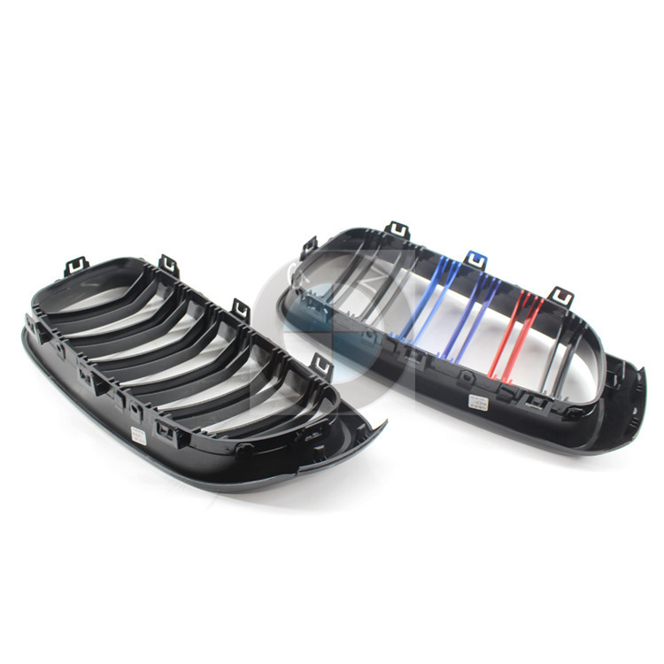 批发供应适用BMW宝马3系GT F34 14-16年中网 亮黑双线M版中网格栅-阿里巴巴