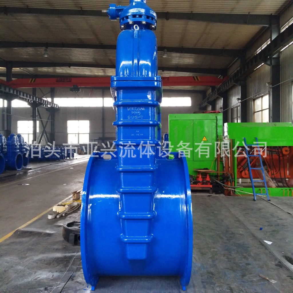 SZ45X 法兰 地下弹性座封闸阀 传动帽软密封 方头地埋闸阀 DN100-阿里巴巴