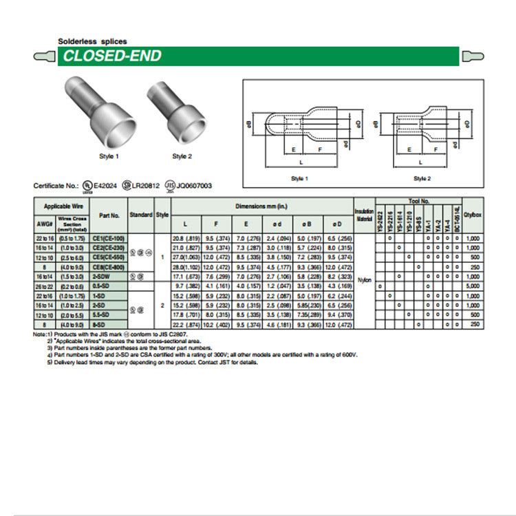 端子接插件_JST连接器 CE5(CE-550) 冷压单粒圆环端子接插件 - 阿里巴巴