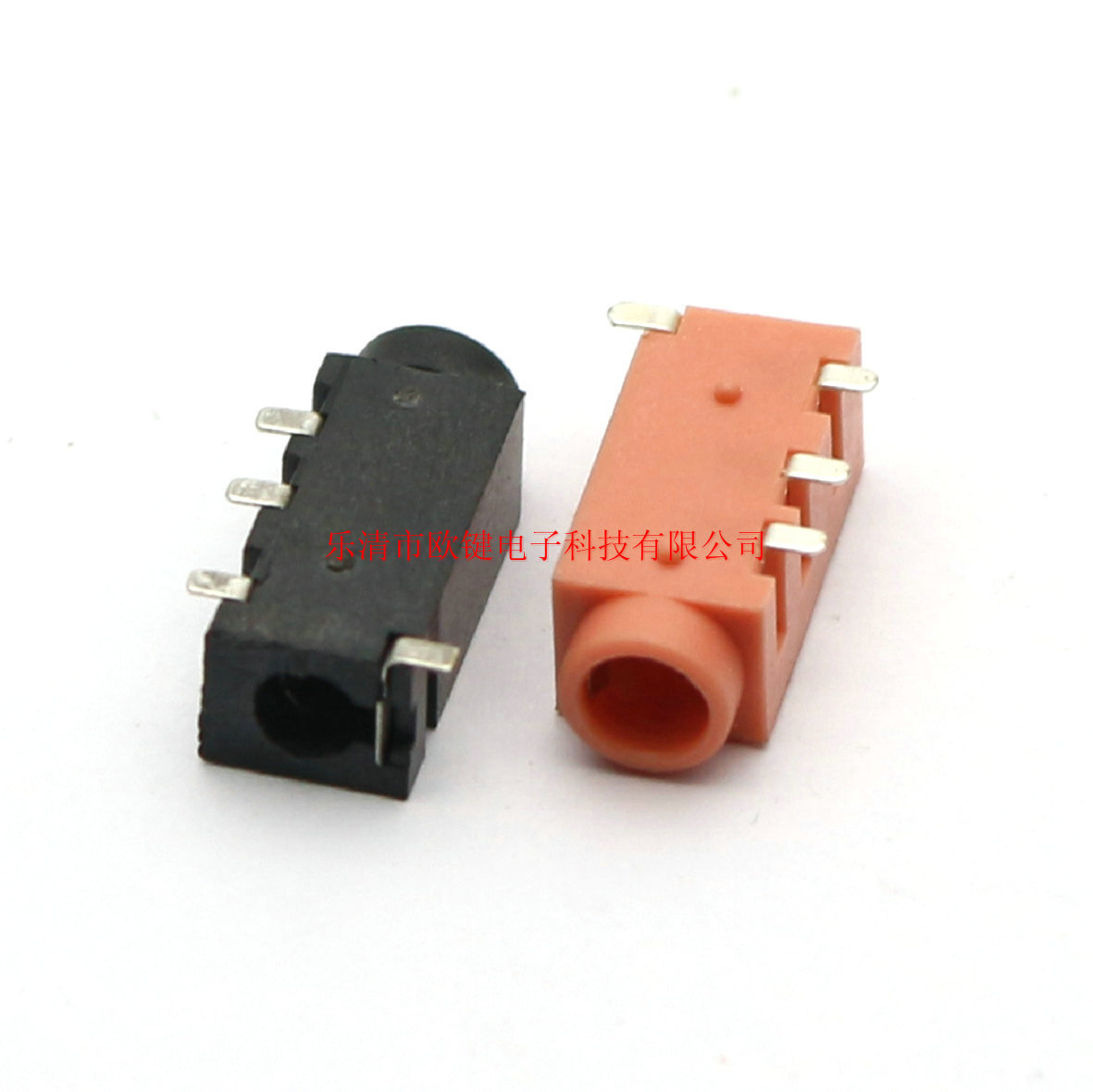 3.5mm耳机插座 PJ320D 音频插座母座 3+1四脚贴板 耳机座PJ-320D-阿里巴巴