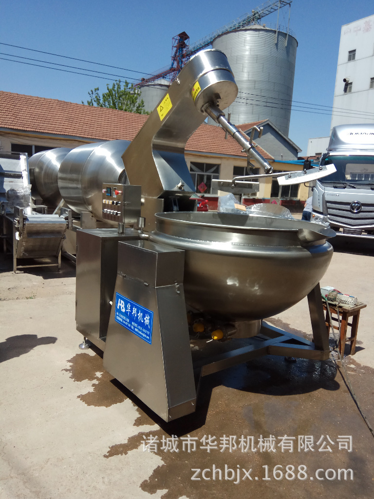 食堂大型全自动炒锅 大型电加热燃气蒸汽大型炒菜锅价格,产品报价-食品商务网