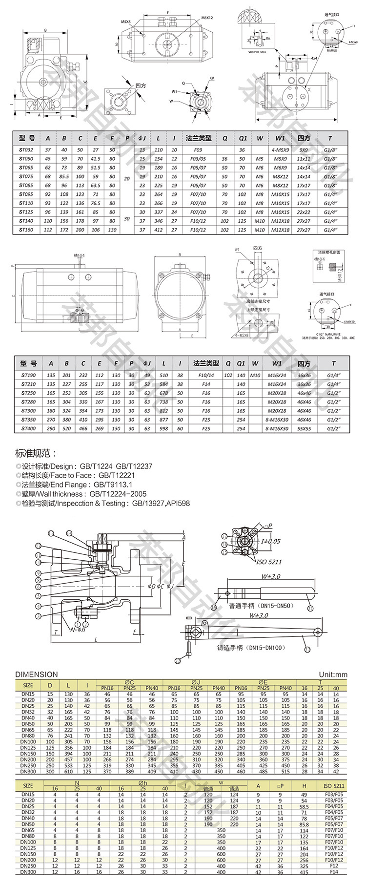 气动高温球阀Q641H高温蒸汽切断阀带反馈304碳钢高平台高温球阀-阿里巴巴
