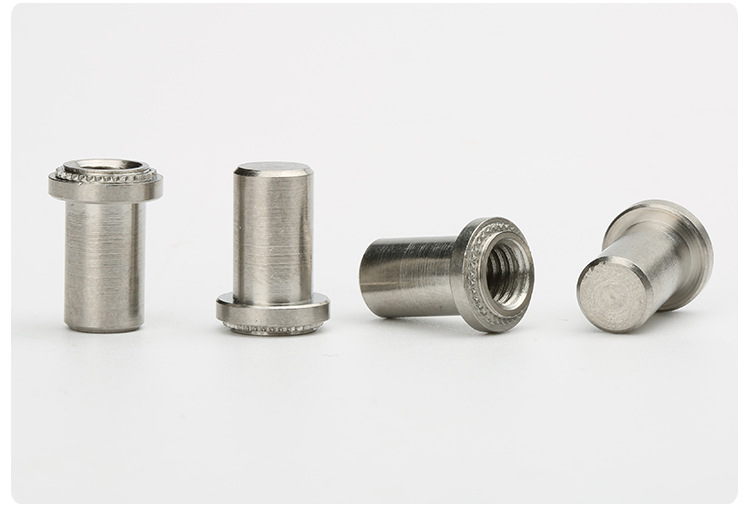 BS-M6/M8-0/1/2不锈钢封闭防水压铆螺母反面压铆螺柱密封钣金螺帽-阿里巴巴