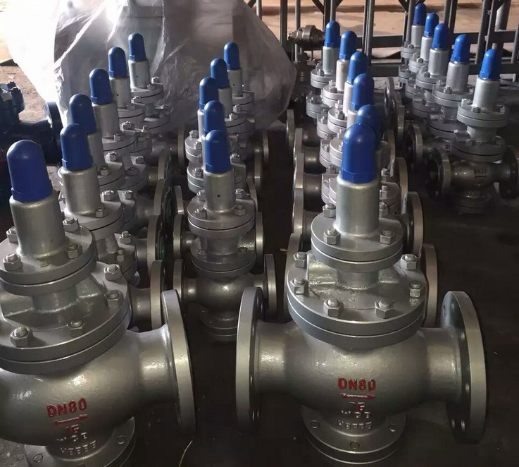 Y43H-16C先导活塞式蒸汽减压阀2寸DN50铸钢法兰减压阀DN100 150MM-阿里巴巴