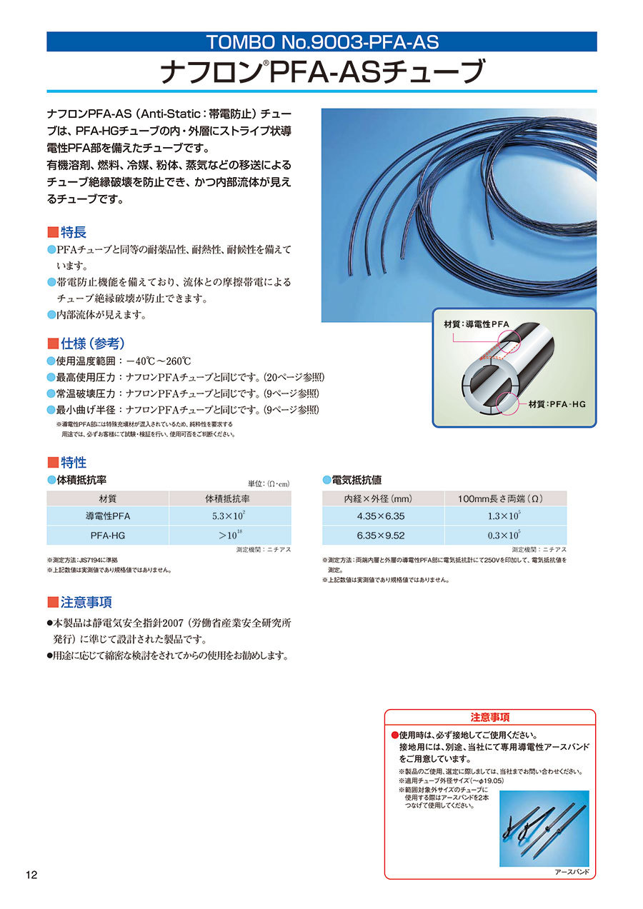 霓佳斯(NICHIAS)No.9003-PFA-HG氟树脂软管9003-PFA-HG-8X10-10M-阿里巴巴