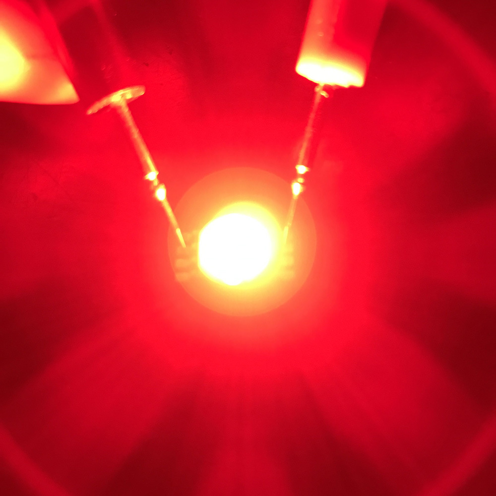 5W大功率植物红光双芯LED灯珠仿流明660-765nm高功率热销红光灯珠-阿里巴巴