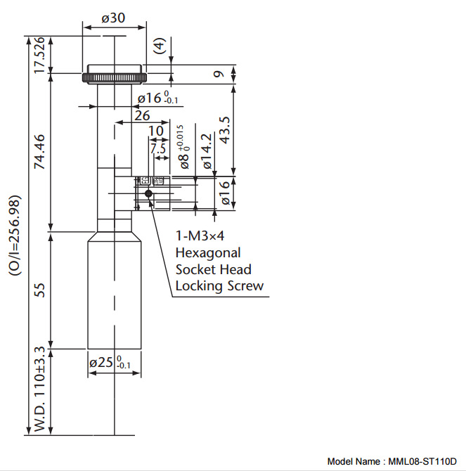 MML-ST系列 MORITEX茉丽特MML固定倍率镜头 MML8-ST110D工业镜头-阿里巴巴
