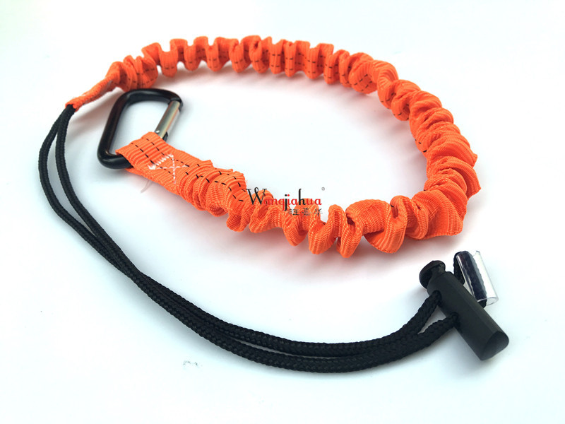 高空工具防坠落安心绳伸缩绳工具弹力绳攀岩登山缓冲工具亚马逊款-阿里巴巴