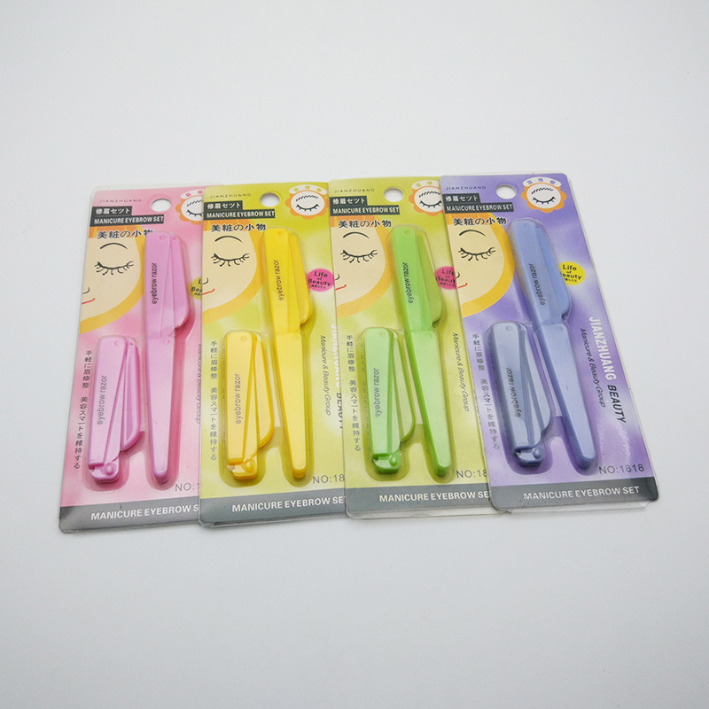 Beauty tools wholesale simple makeup eyebrow trimmer eyebrow scraper ...
