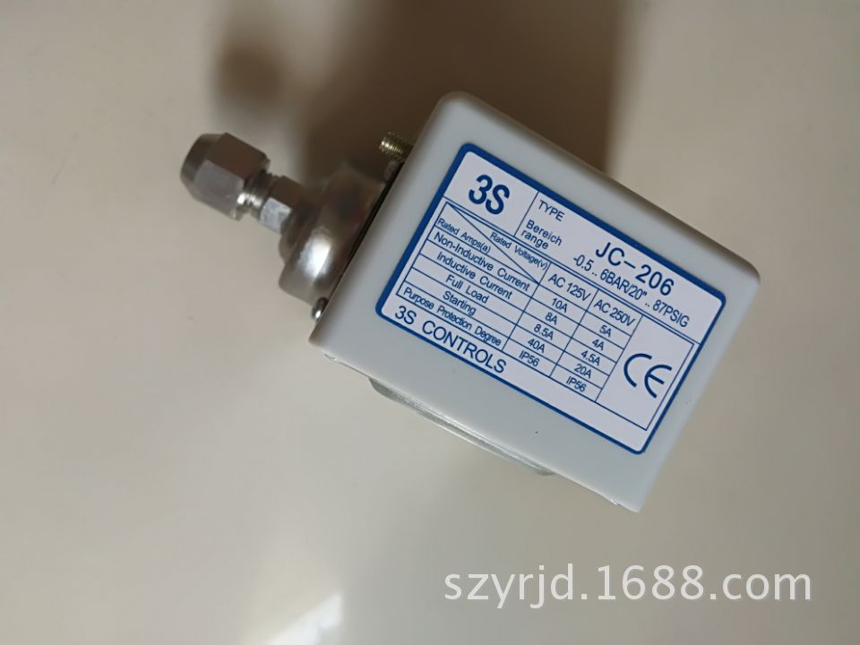 韩国3S不锈钢压力开关 JC-206-220-230液压水压压控制器厂家直销-阿里巴巴