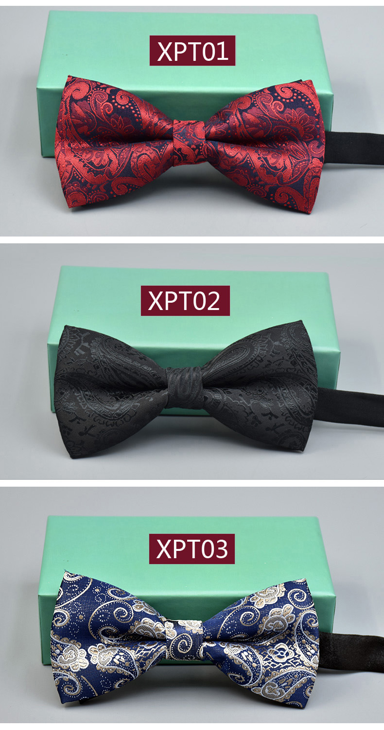 领结男士新郎结婚喜庆职业商务正装领花双层平头酒红单色现货新款-阿里巴巴