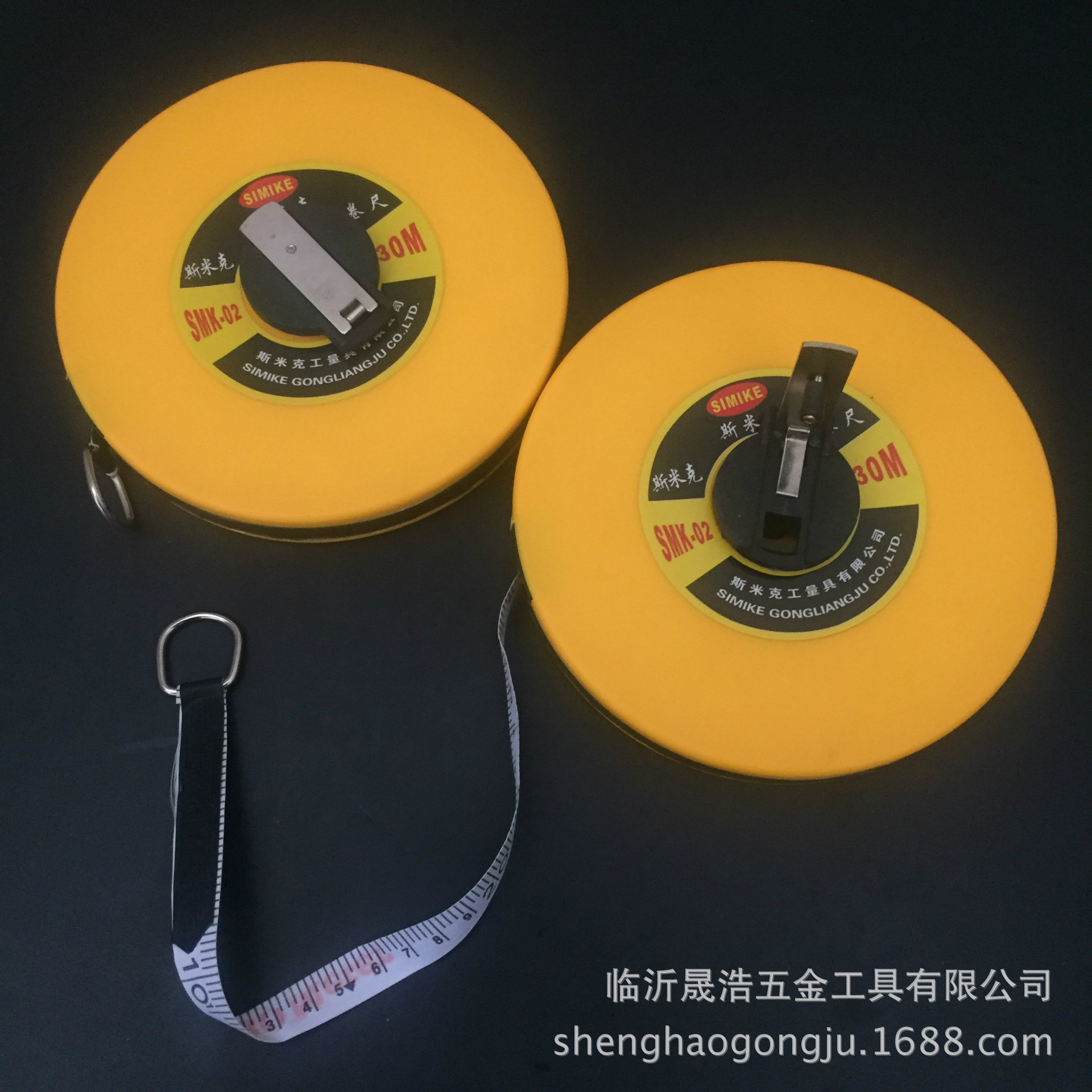 纤维皮卷尺圆盘尺钢卷尺工程测量尺纤维架子尺测量工具手动工具-阿里巴巴