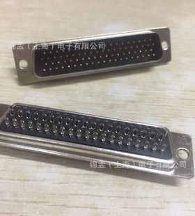 DB78公头 VGA插头 DB-78P针 黑胶 HDB78针 四排78芯接头 焊线式-阿里巴巴