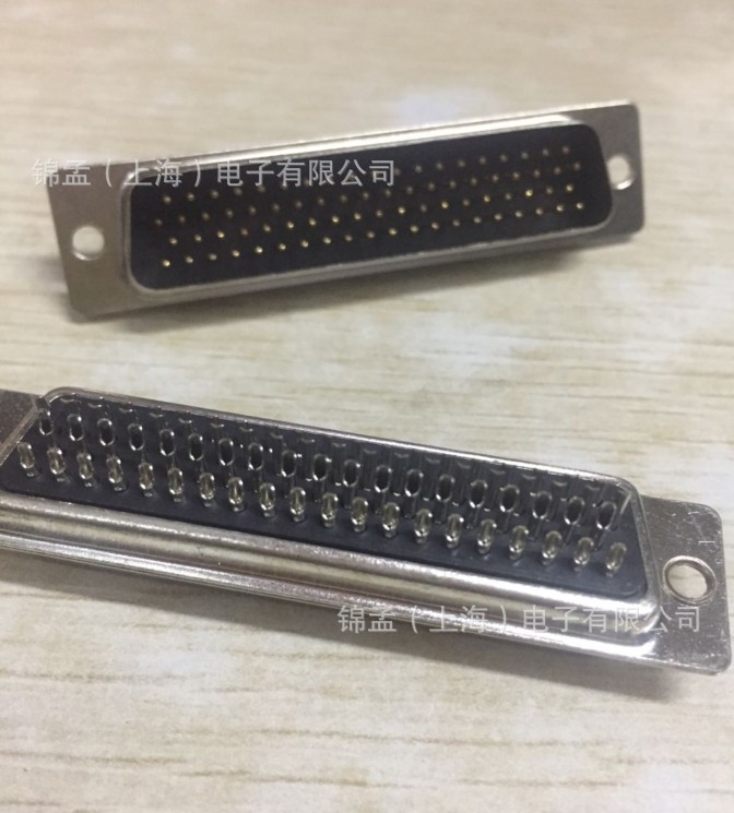 DB78公头 VGA插头 DB-78P针 黑胶 HDB78针 四排78芯接头 焊线式-阿里巴巴