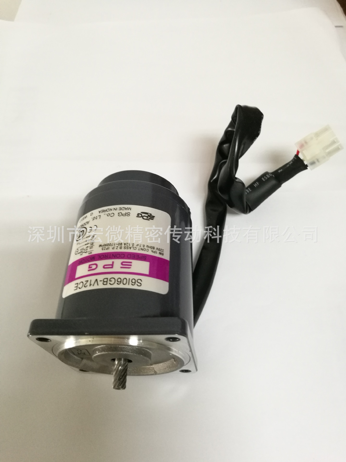韩国原装SPG调速电机 S6I06G(X)-V12CE 6W调速马达系列-阿里巴巴
