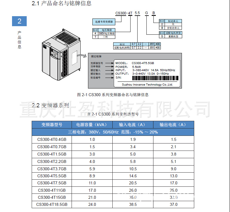 深圳CS300-4T7.5GB汇川CS300-4T5.5GB变频器-阿里巴巴