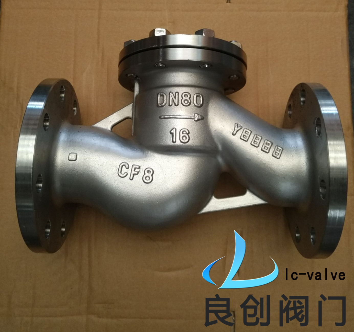 高压止回阀 法兰304止回阀H44W-40P不锈钢高压单向阀-阿里巴巴