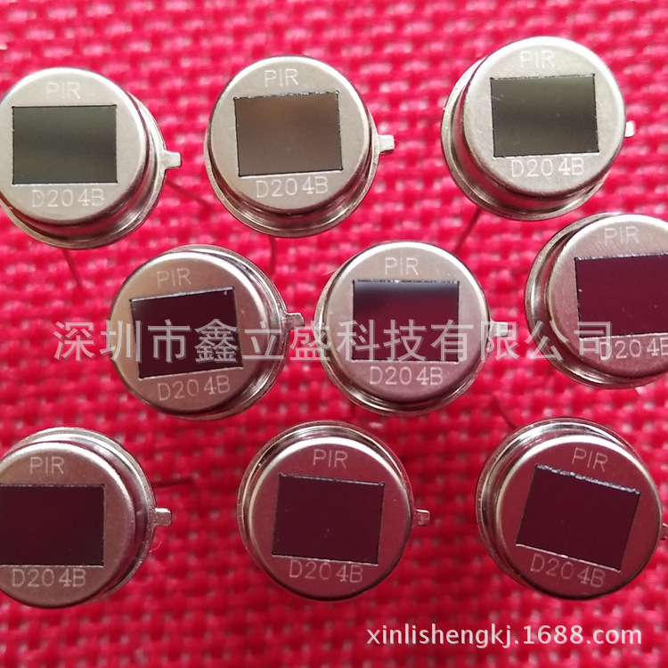D204S D204B 热释电人体红外传感器红外线感应探头原装PIR-阿里巴巴
