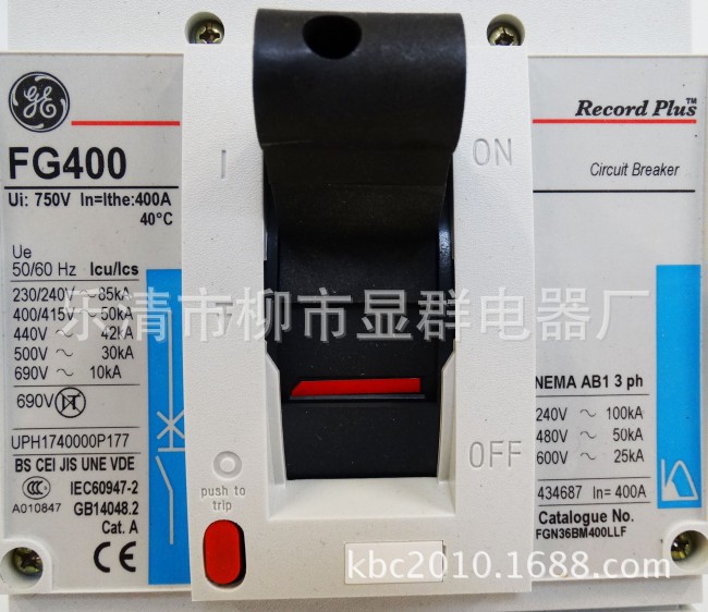 GE电气塑壳断路器 FG400 FGN306F400LF 现货供应-阿里巴巴