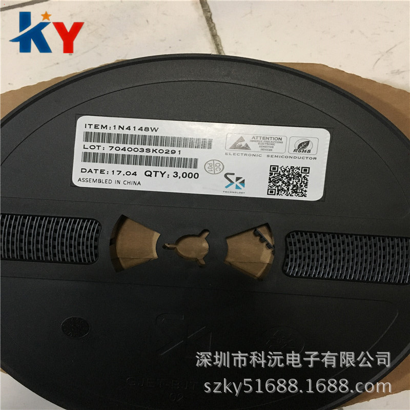 高速开关二管 1N4148W 4148W 丝印T4 SOD-123 1206体积-阿里巴巴