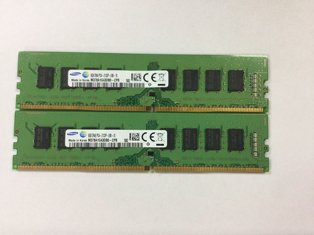 Sansung 8GB 1RX8 PC4 UA1 10 2133P M378A1K43BB1 CPB Sansung 8GB 1RX8 PC4 UA1 10 2133P M378A1K43BB1 CPB