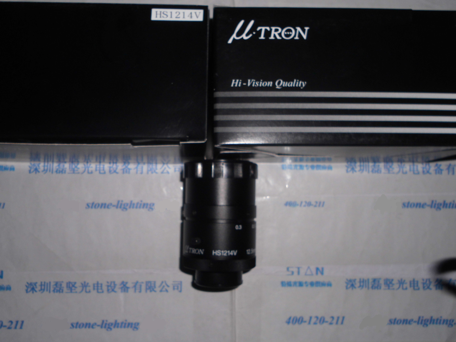MYUTRON优创 超低畸变镜头 HS1214V-阿里巴巴