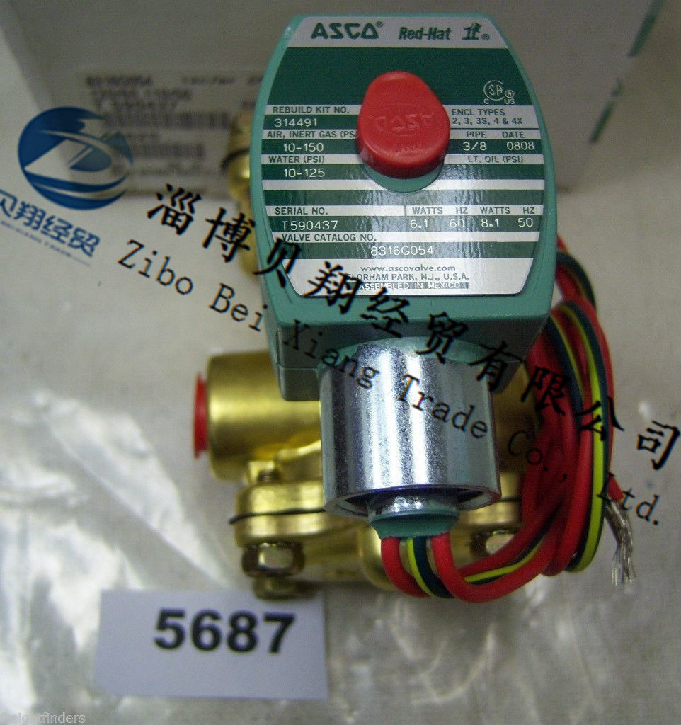 销售世格ASCO电磁阀，8316G054 两位三通电磁阀-阿里巴巴