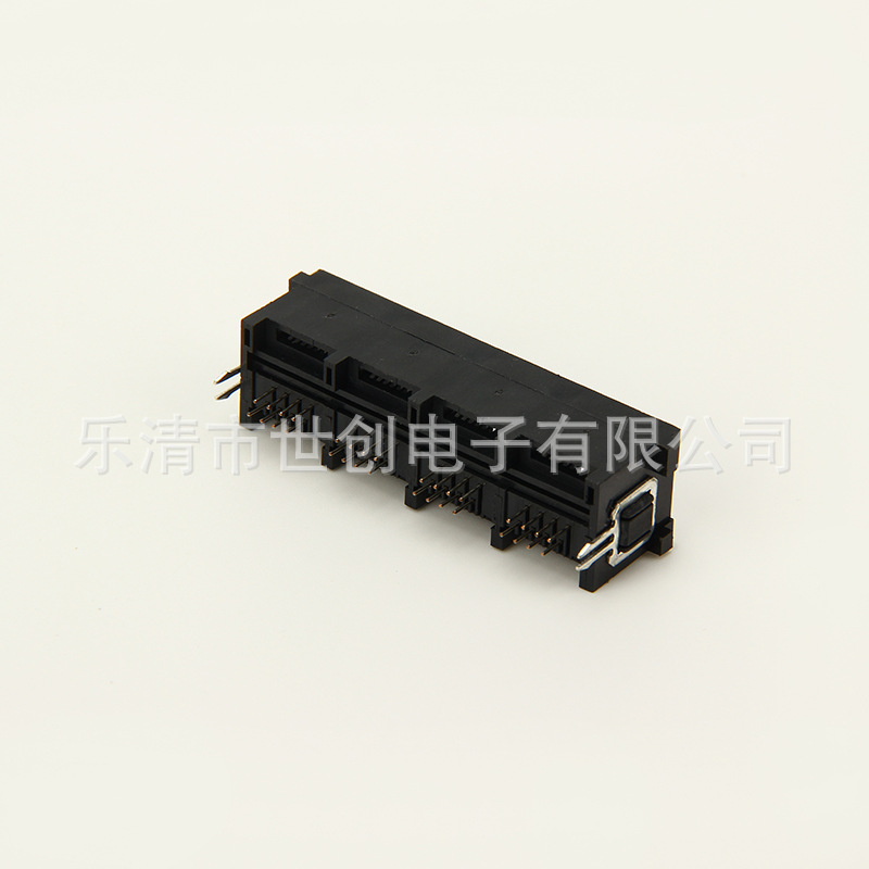 供应SC242 5225 1X4 8P 180°四口网络插座接口连接器网络插口-阿里巴巴