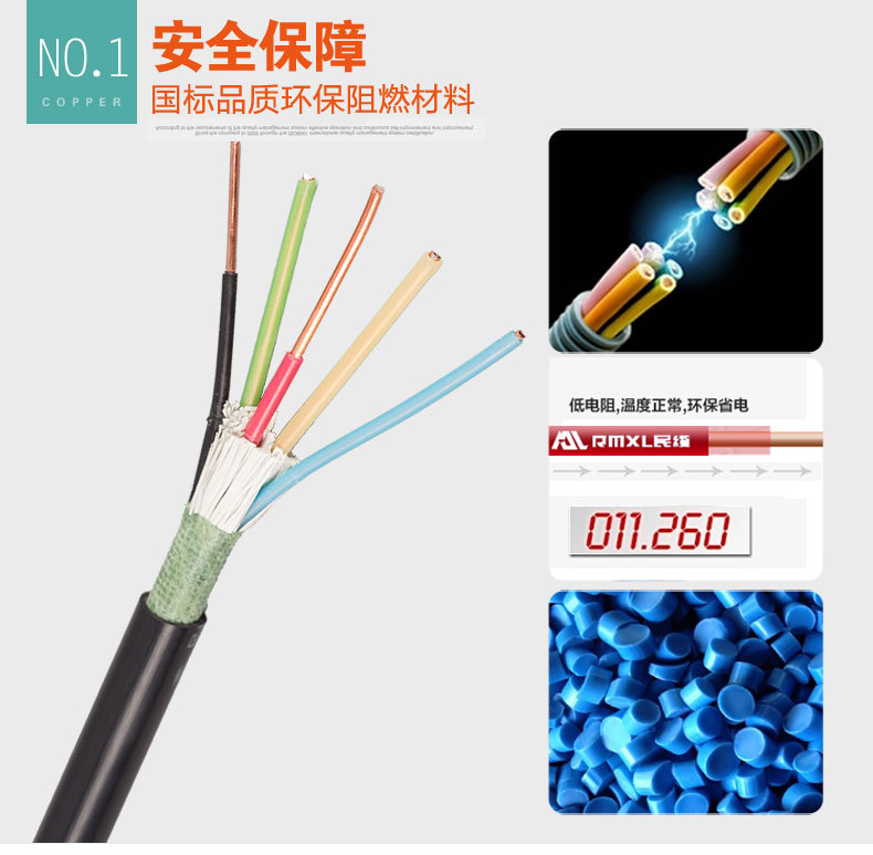 YJV3*4+2*2.5平方电线电缆三相线5芯电缆线国标足米工程电力电缆-阿里巴巴