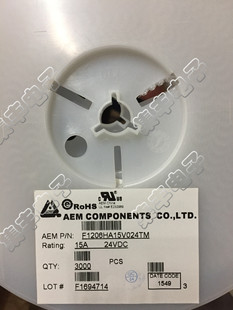 F1206HA15V024TM 1206 15A 24V 美国AEM 贴片 保险丝-阿里巴巴