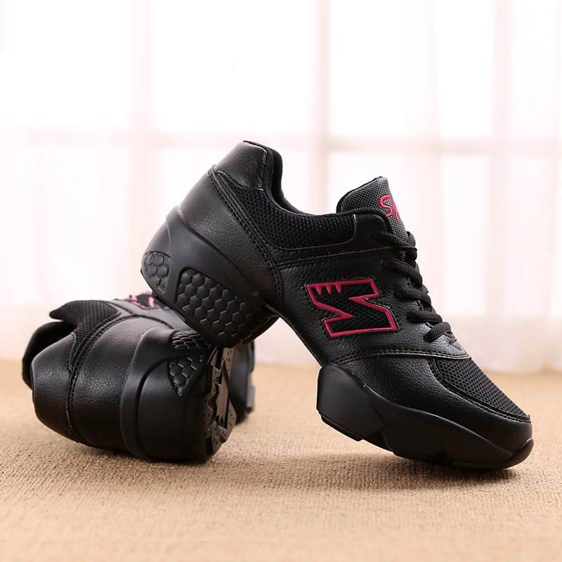 Square Dance Shoes Women's Spring and Autumn White Mesh Breathable ...