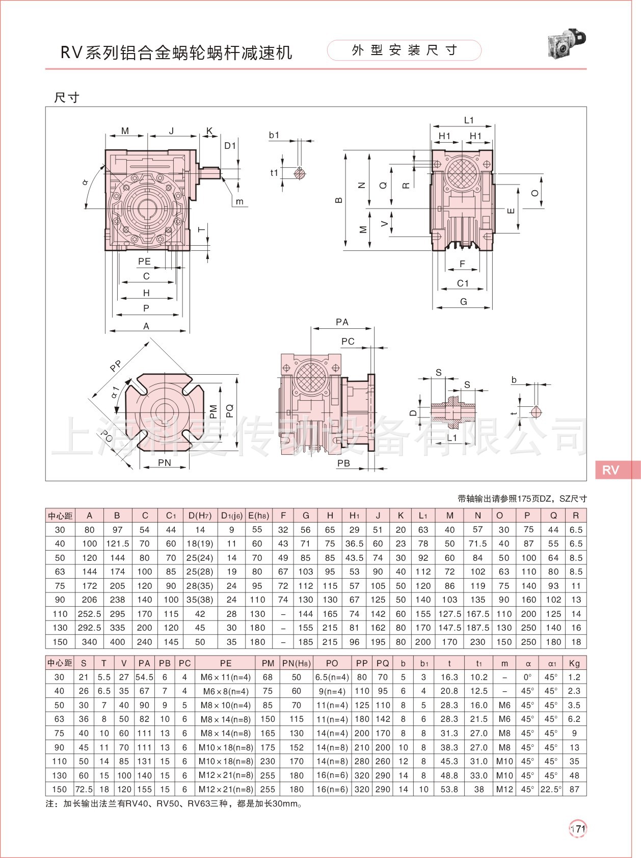 WORM-GEAR REDUCER NMRV030 i60-阿里巴巴
