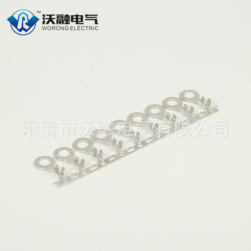 厂家供应DJ431-4A圆形接线片 4.2接线片连带端子 汽摩端子接插件-阿里巴巴