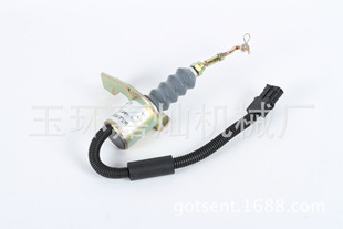 供应熄火电磁阀 4942878 4946639 东风康明斯 熄火断油阀 电磁阀-阿里巴巴