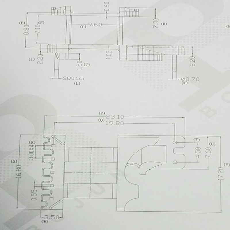 高频变压器EE16 高频变压器EE1610 12V2A高频变压器立式5+2-阿里巴巴