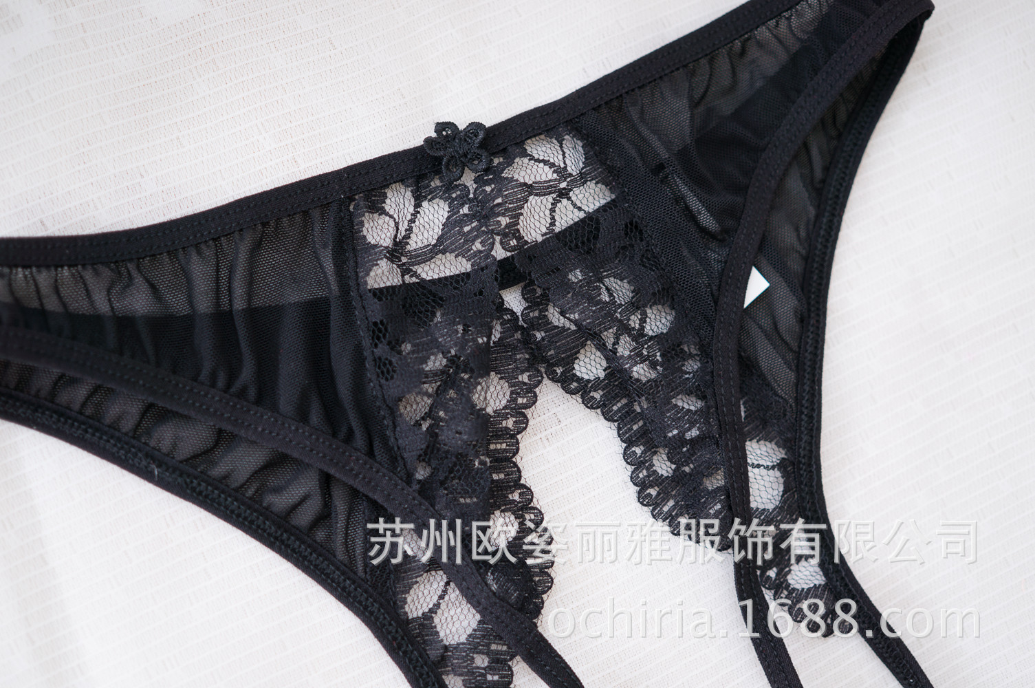 开档内裤女诱惑性感透明三角女情趣内裤 欧姿丽雅OCHIRIA #105-阿里巴巴