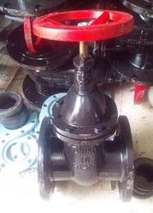 上海沪工迈克阀门 法兰闸阀Z45T-16 沪工牌暗杆闸阀DN50-DN300-阿里巴巴