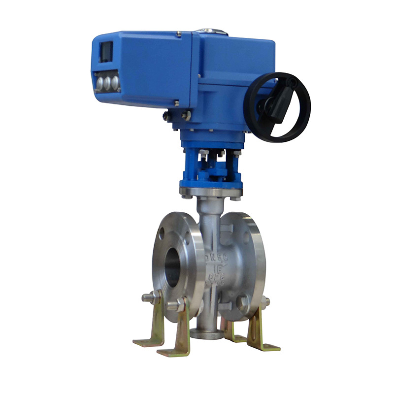 厂家批发不锈钢电动蝶阀 D943W-16P不锈钢法兰蝶阀-阿里巴巴