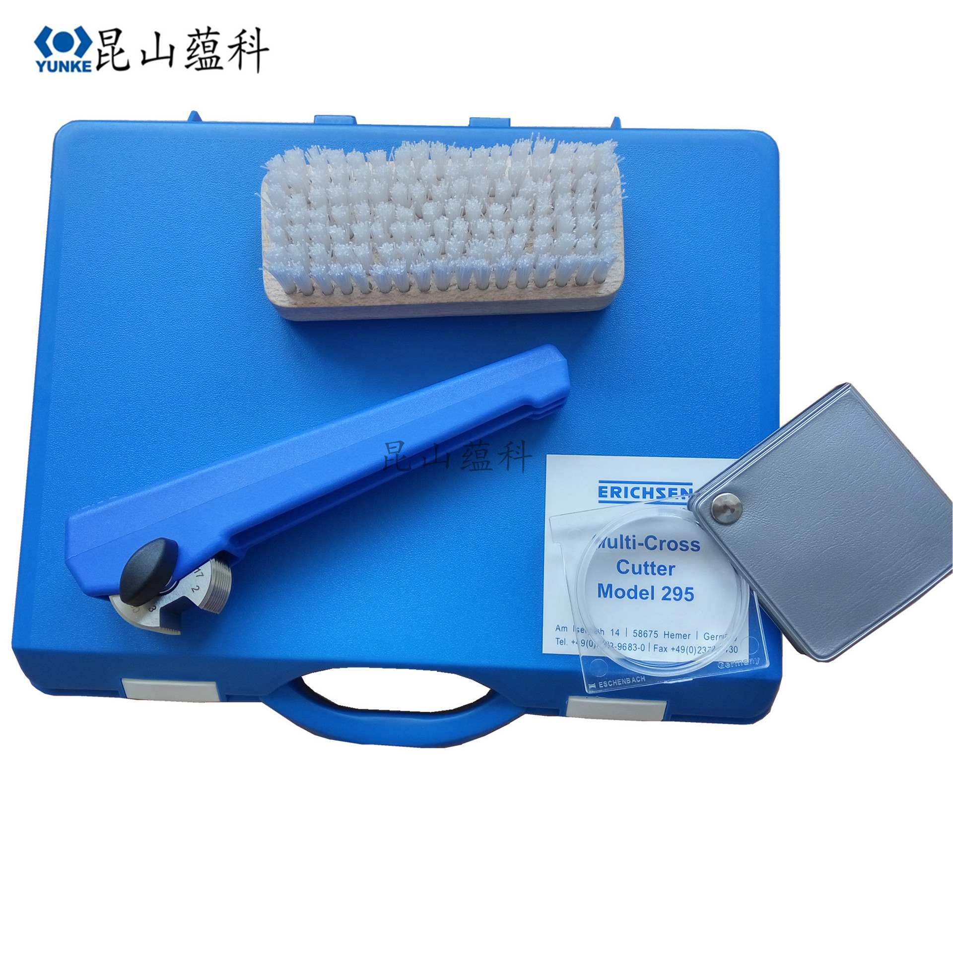 原装德国仪力信Erichsen百格刀#295型划格刀 漆膜附着力测试仪-阿里巴巴
