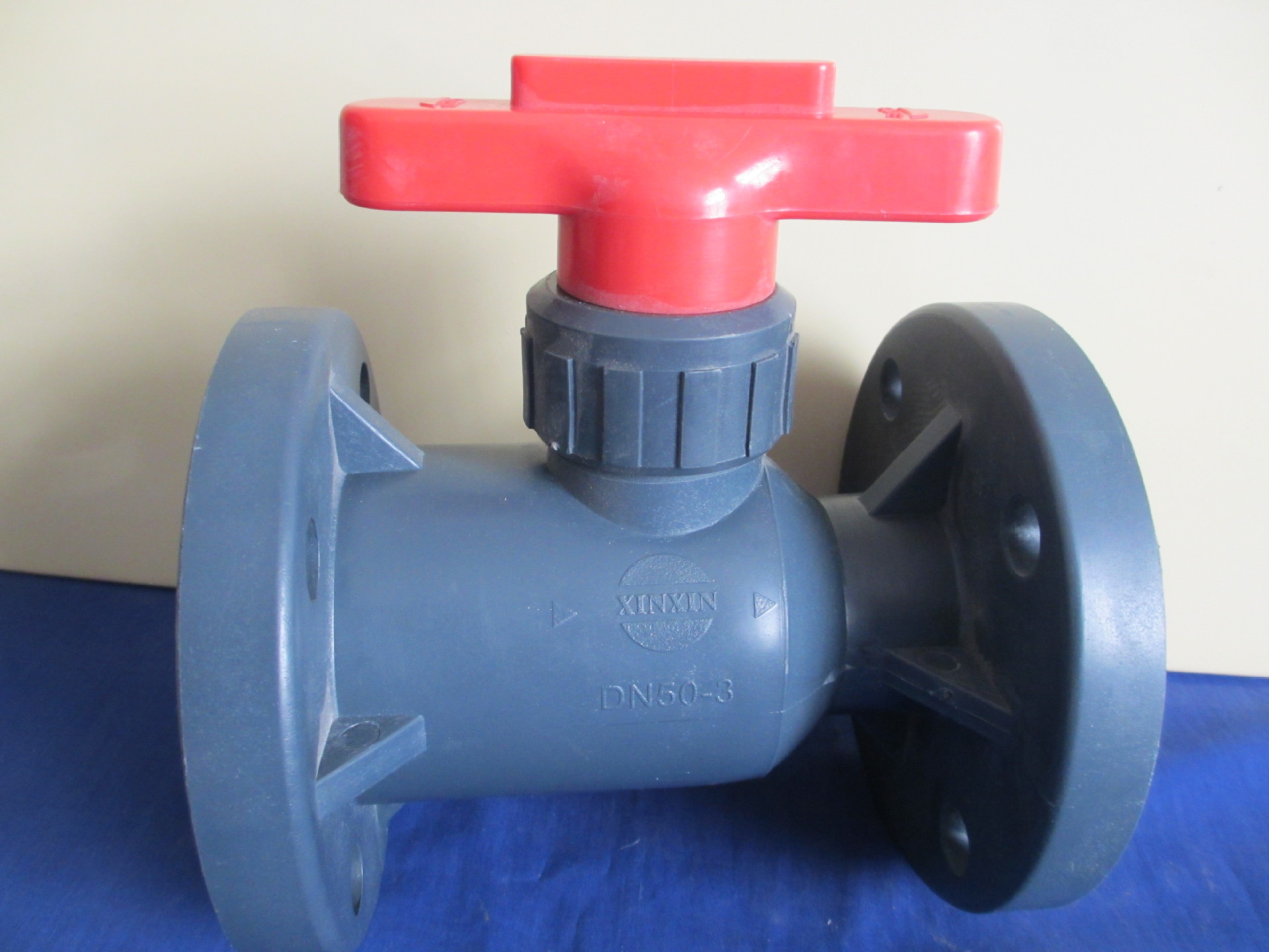 江苏力得推荐Q41F-10S塑料球阀 法兰球阀-阿里巴巴