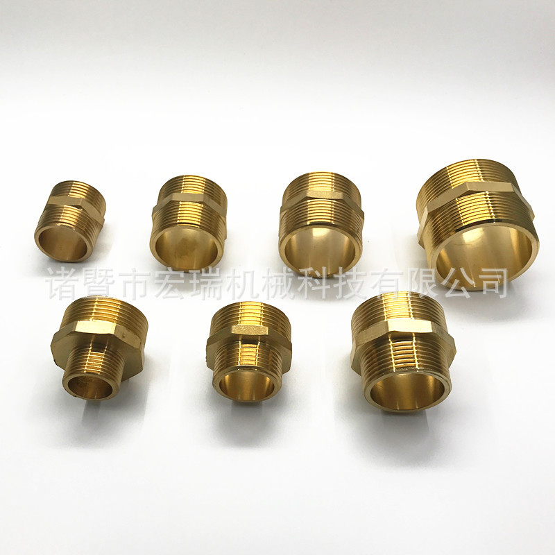 全铜加厚对丝接头1寸 DN32 40 50 65 双外丝直接1.2寸 1.5寸 2寸-阿里巴巴