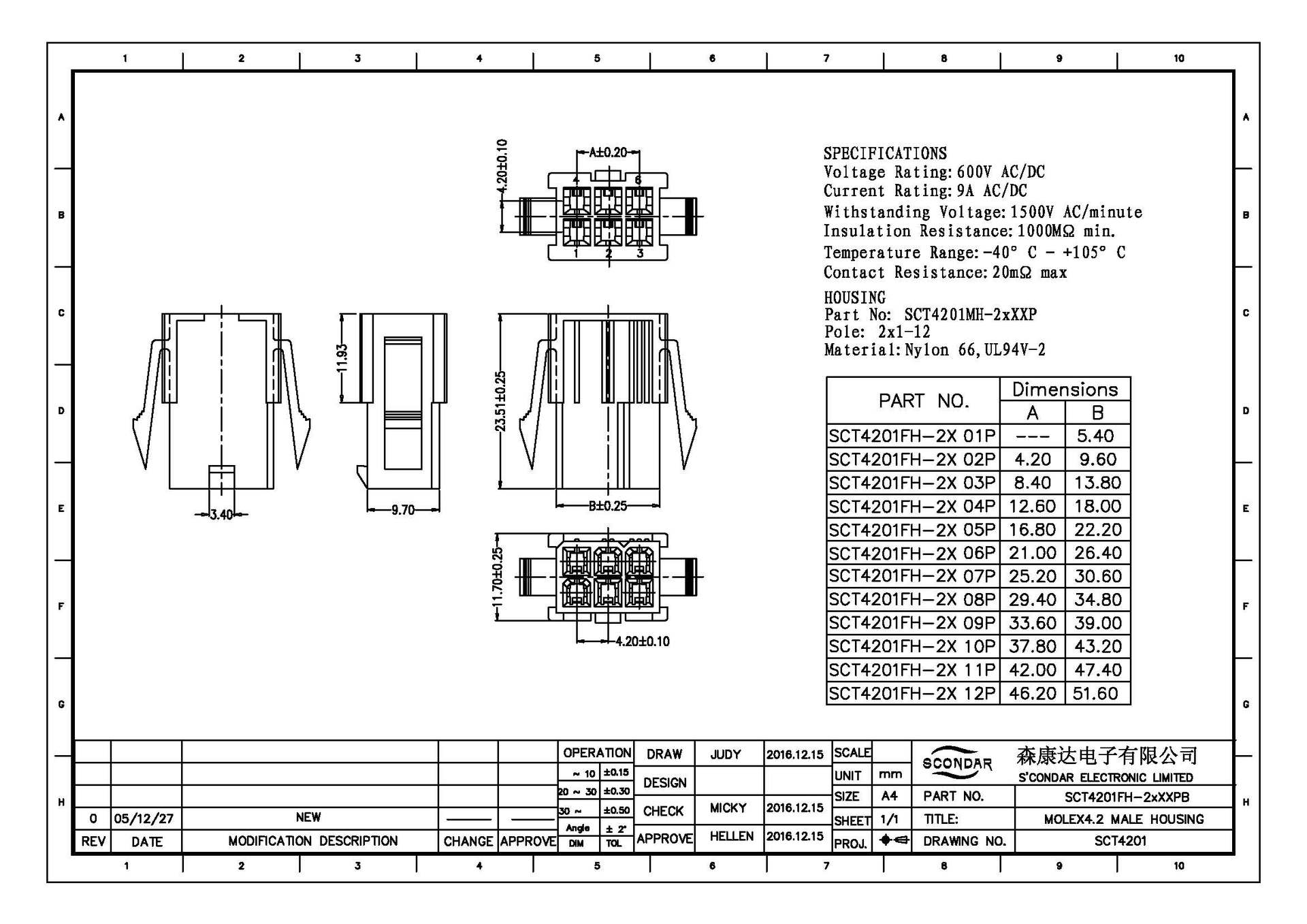 Molex 5557 5559 4.2mm 2-12p or2*1-2*12P连接器 线束端子线工厂-阿里巴巴