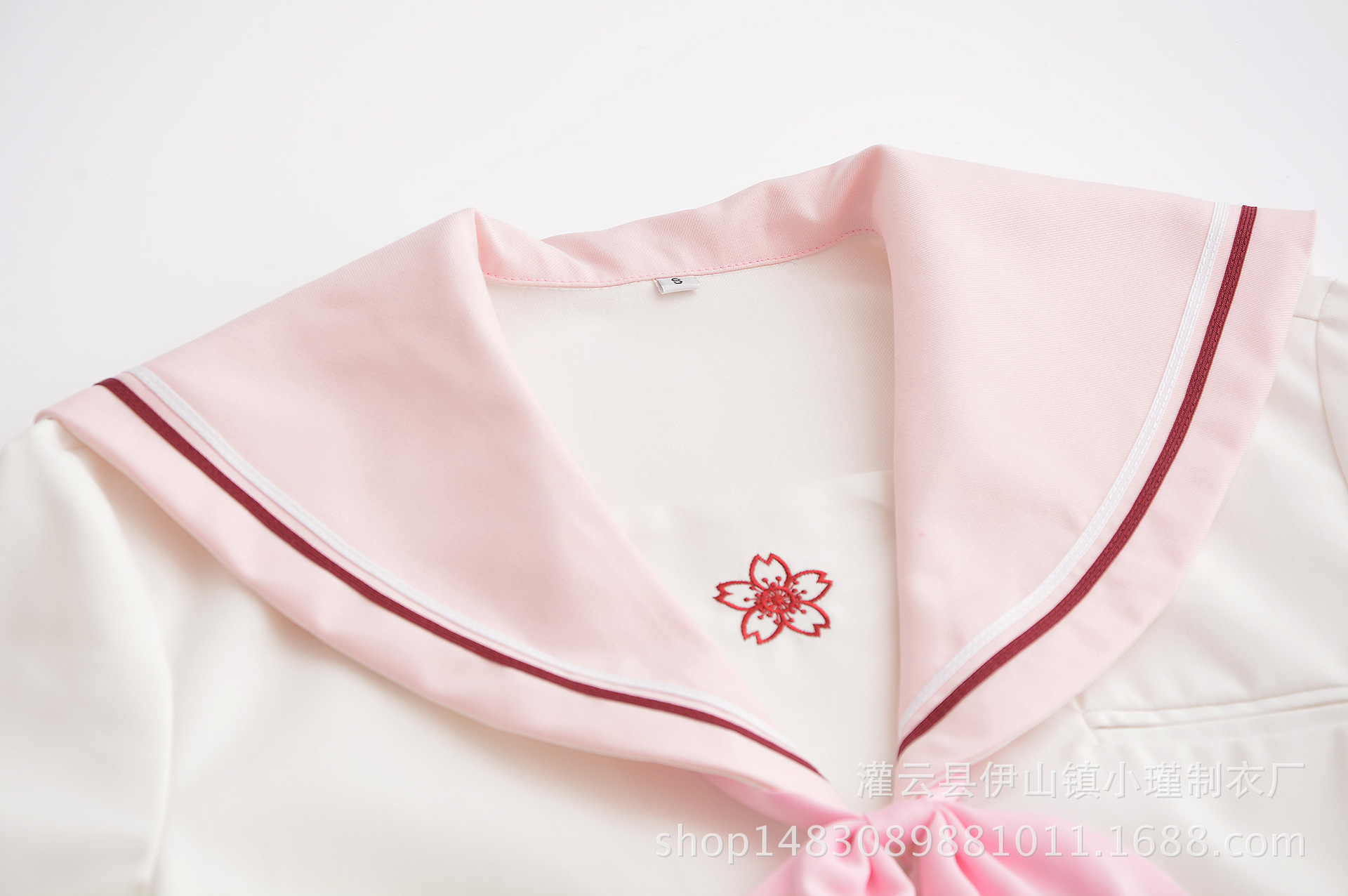 Japanese Pink JK Sailor Uniform School Suit Outfit Dress Cosplay ...
