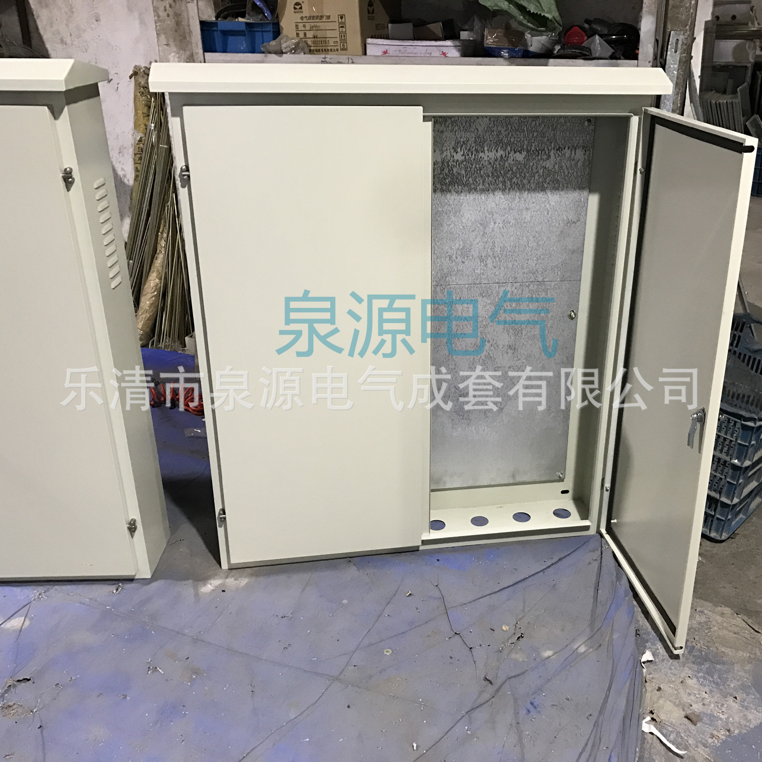 户外对开门配电柜壳体 户外落地柜2门电箱 冷轧钢板配电箱-阿里巴巴