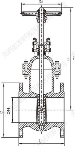 厂家,Z41H-10 DN80,低压铸铁闸阀,KWL/凯维联-阿里巴巴