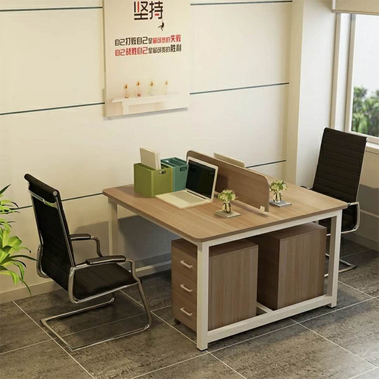 现代简约办公桌_办公室单人办公桌 简约职员办公桌挡板钢架办公厂家直销 - 阿里巴巴
