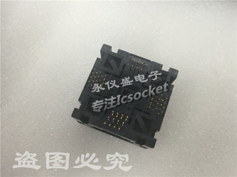 原装进口IC234-0484-039N QFP48 TQFP48 IC测试座 烧录座 转换座-阿里巴巴